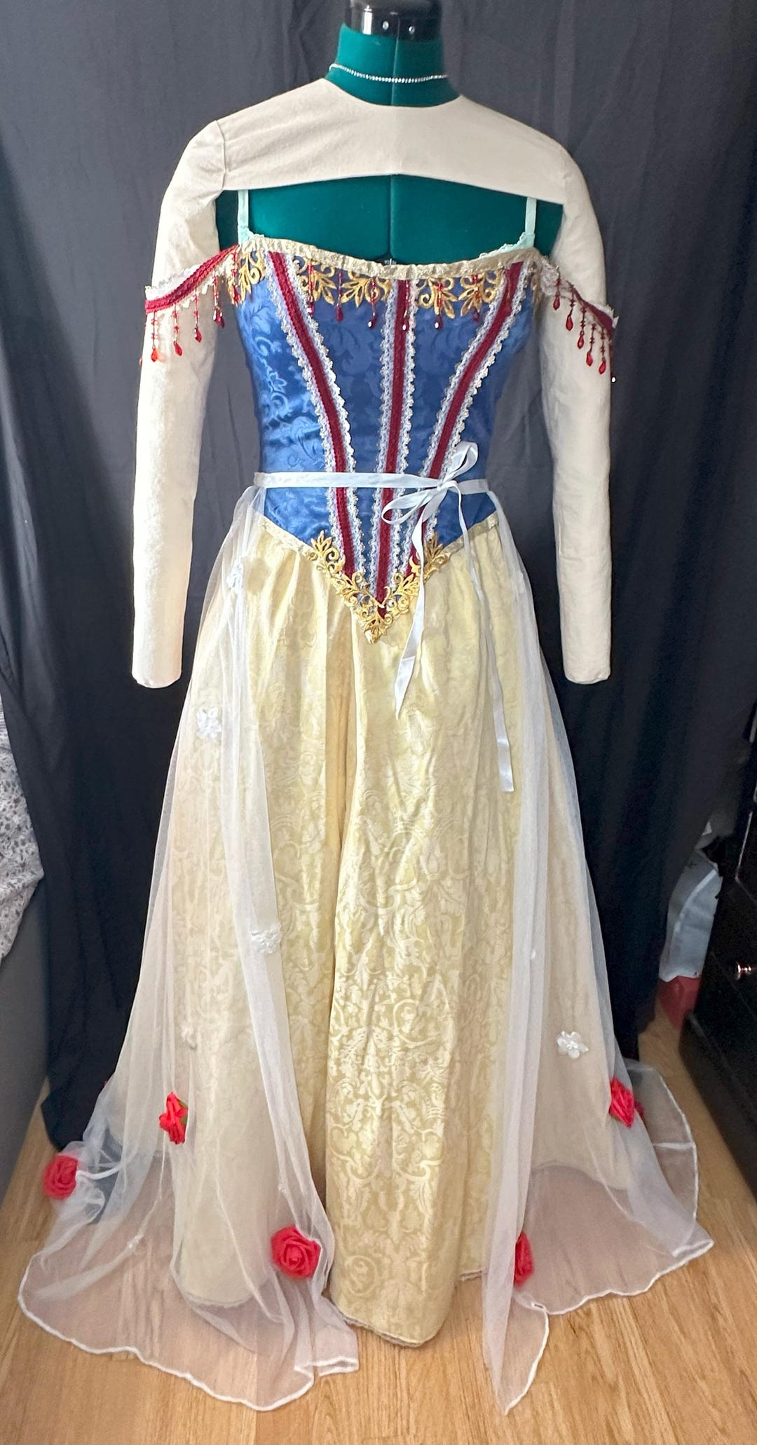 Disney-inspired Snow White Ballgown Corset Dress (8-10, Small) - Etsy