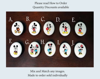 Mickey Mouse Drawer Knobs | Etsy