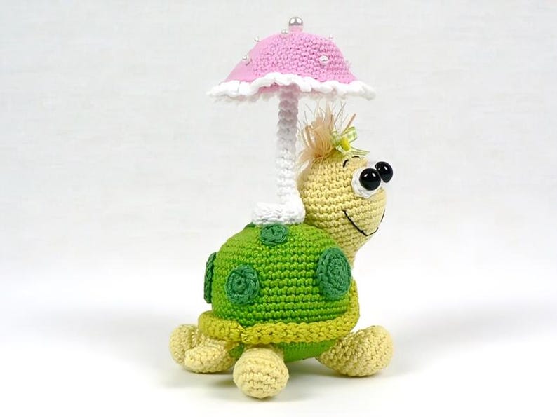 Amigurumi Turtle Crochet Pattern • DIY Umbrella Doll (PDF Pattern) - Etsy