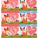 What Does the Fox Say Valentine Cards DIY Instant Download - Etsy