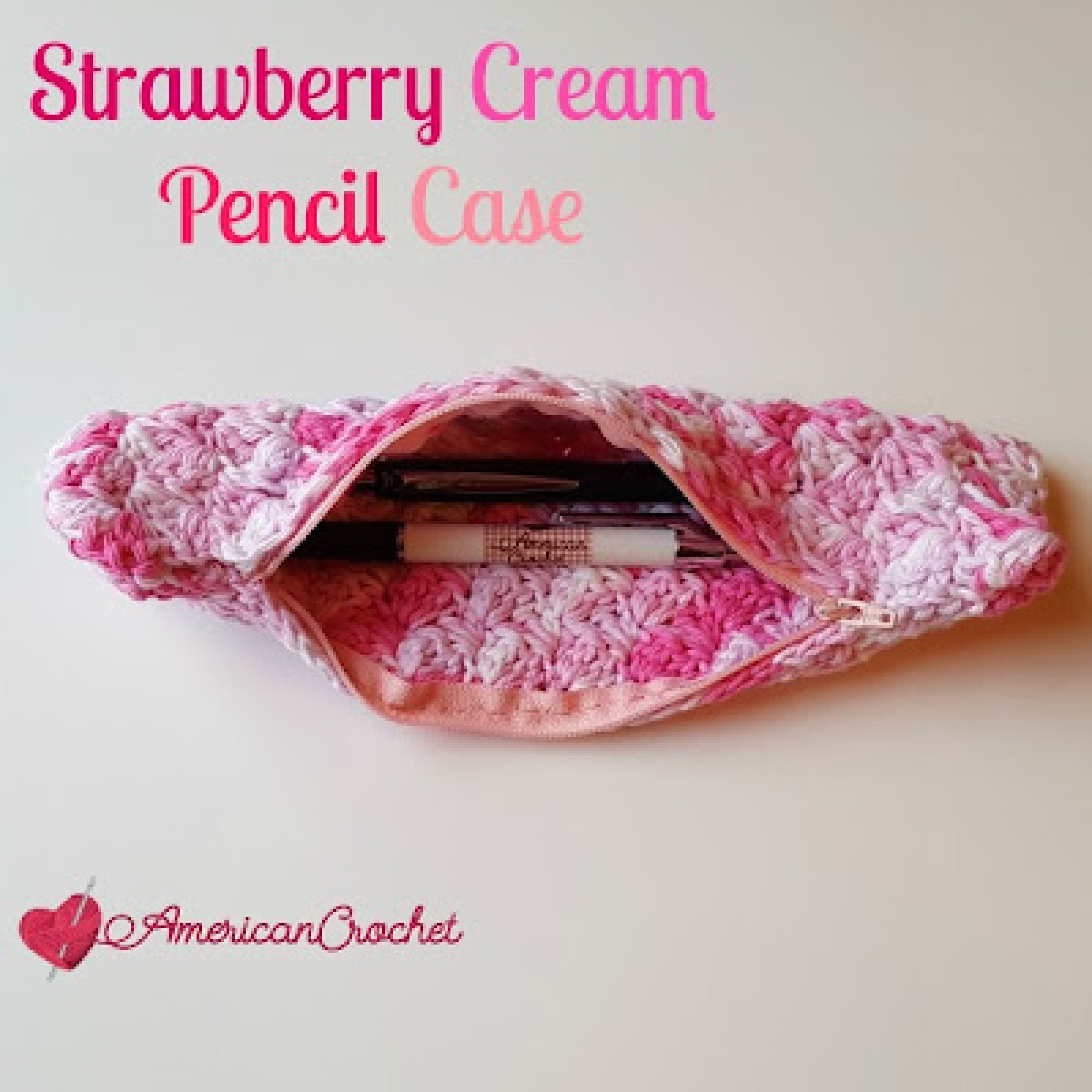 Crochet Stationery Pouch Pattern | PDF Instant Digital Download | Easy ...