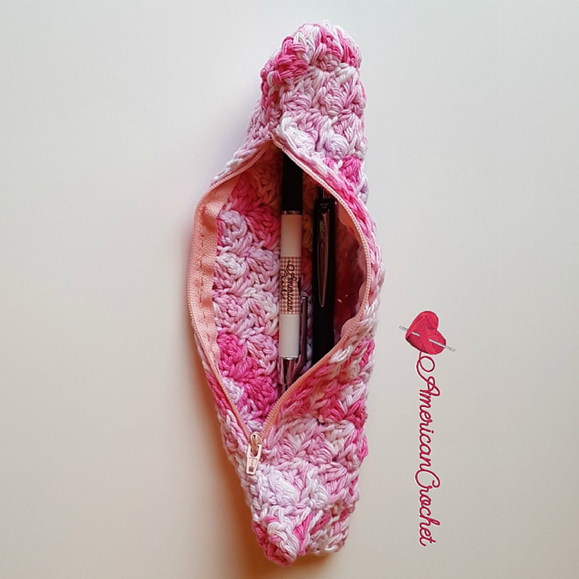 Crochet Stationery Pouch Pattern | PDF Instant Digital Download | Easy ...