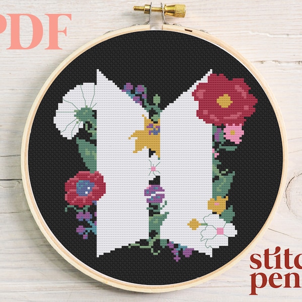 Cross Stitch Bts - Etsy