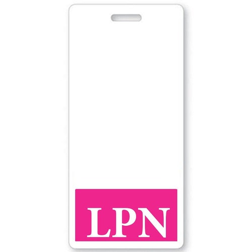 Pink LPN Badge Buddy Free Shipping Pink Badge Buddies for - Etsy