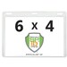 10 - 6x4 Horizontal Badge Holders - Free Ship !! - Large Clear Vinyl ...