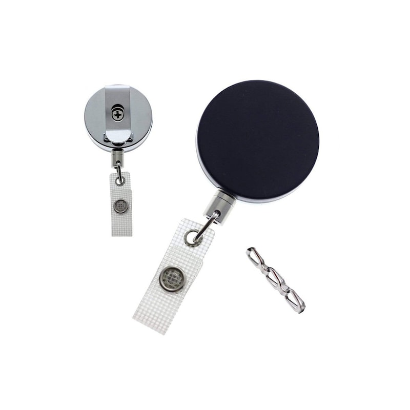 Badge Clips on Chain - Etsy