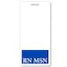 Blue RN MSN Badge Buddy - Free Shipping! - Blue Badge Buddy for Masters ...