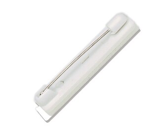 10 Premium Bar Pins Adhesive Sticky Back & Metal Locking | Etsy