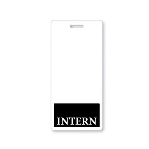 Black INTERN Badge Buddy - Free Shipping! - Black Badge Buddy for ...