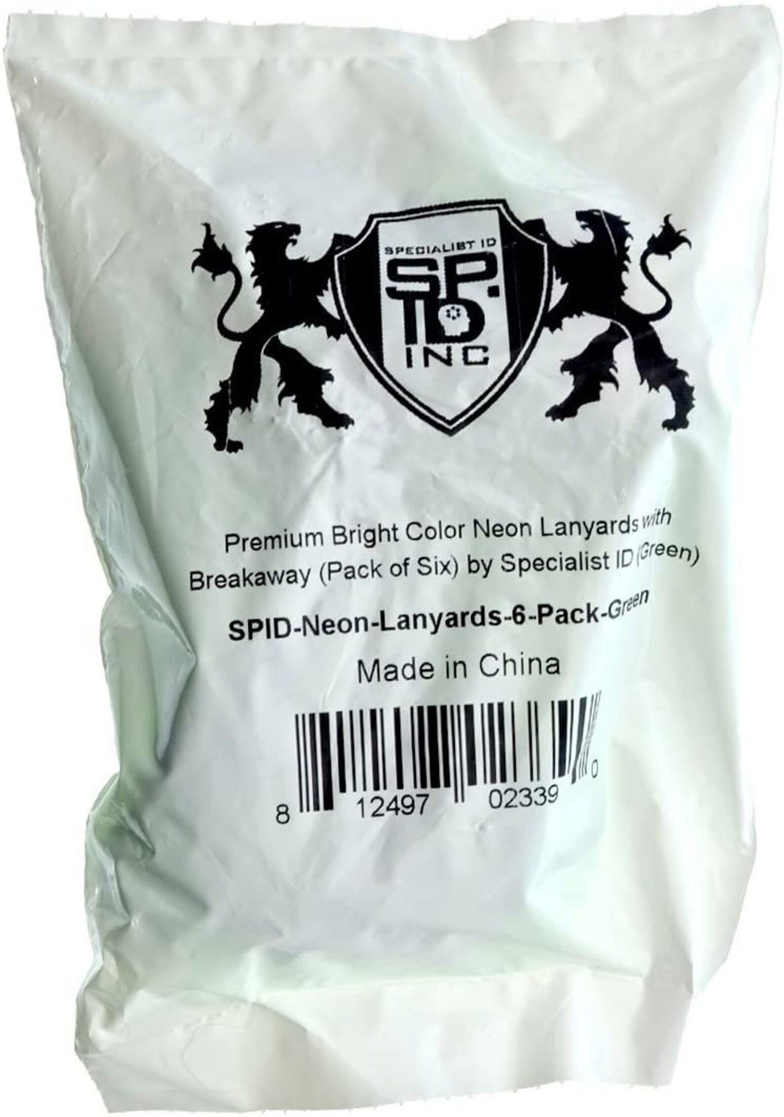 6 Pack Bright Neon Lanyards - Free Ship! Durable, Vibrant & Cute ID ...