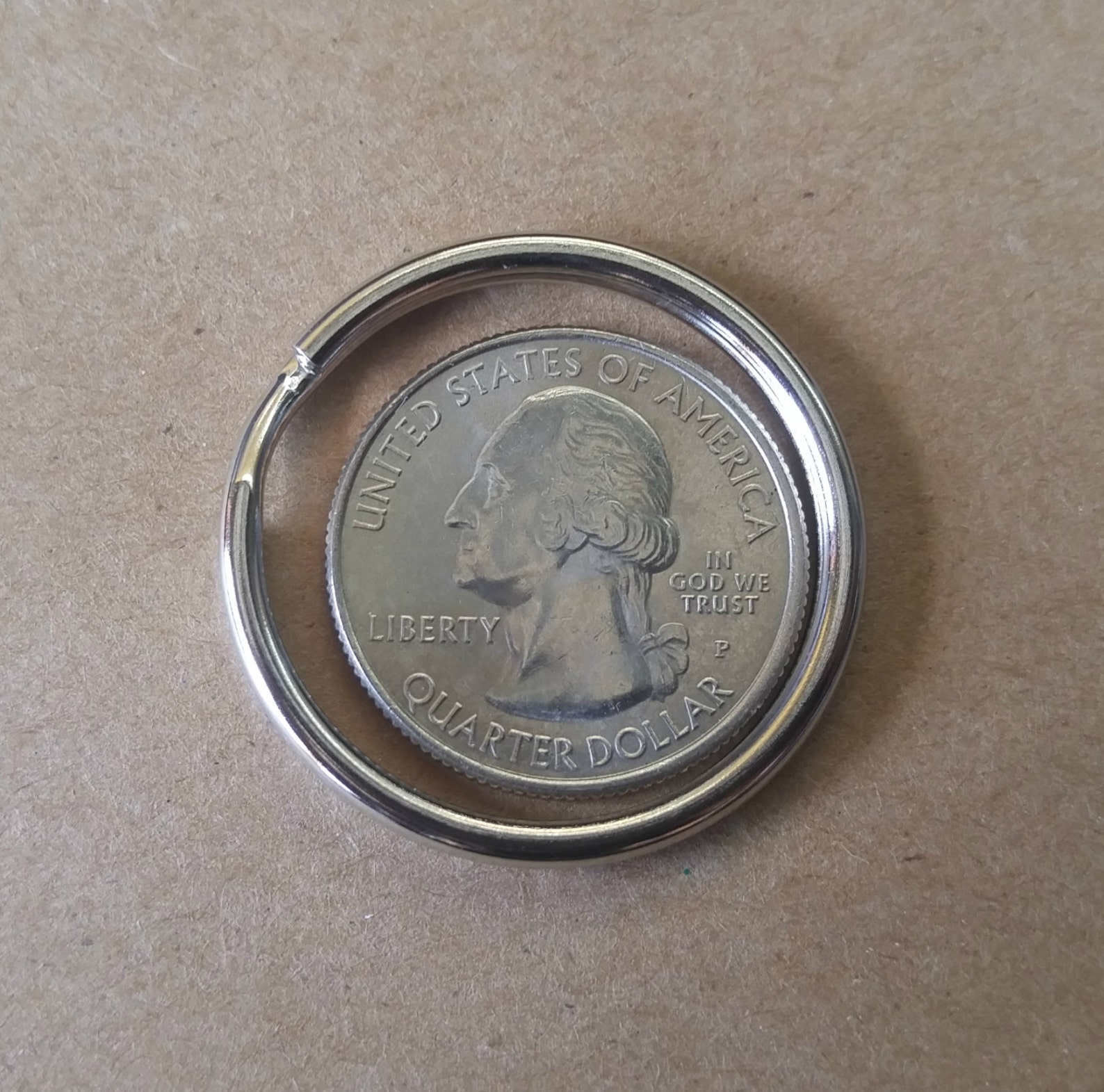 25 Large Key Rings 1 1/4 Heat Treated & Lead Free by | Etsy