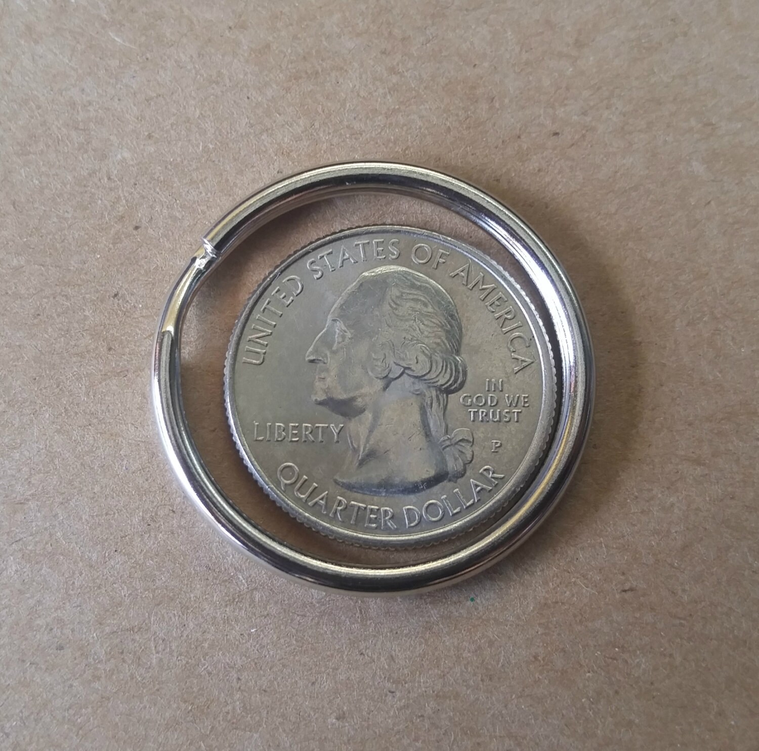 25 Large Key Rings 1 1/4 Heat Treated & Lead Free | Etsy