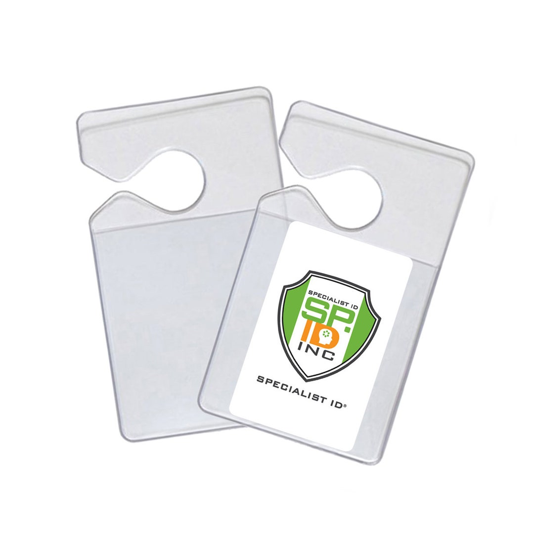 2 - Parking Pass Hanger for Vehicle - Free Ship - Vertical Display Hang Tag for Permit, School ...