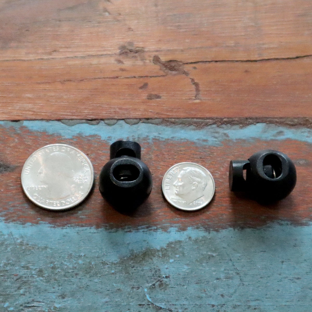 10 Single Hole Cord Locks - Free Shipping! Adjustable Slider End ...