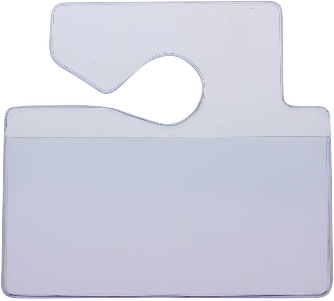 100 - Parking Pass Hanger for Car - Free Ship - Horizontal Display Hang Tag for Permit, School ...