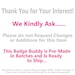 Hot Pink RN MSN Badge Buddy Free Shipping Badge Buddy for - Etsy