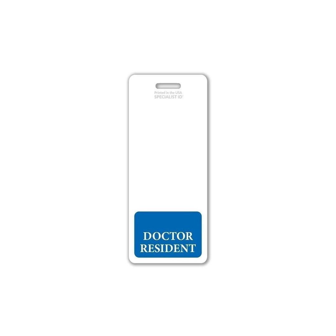 Badge Buddy Doctor Resident Vertical Extra Long - Free Ship ...