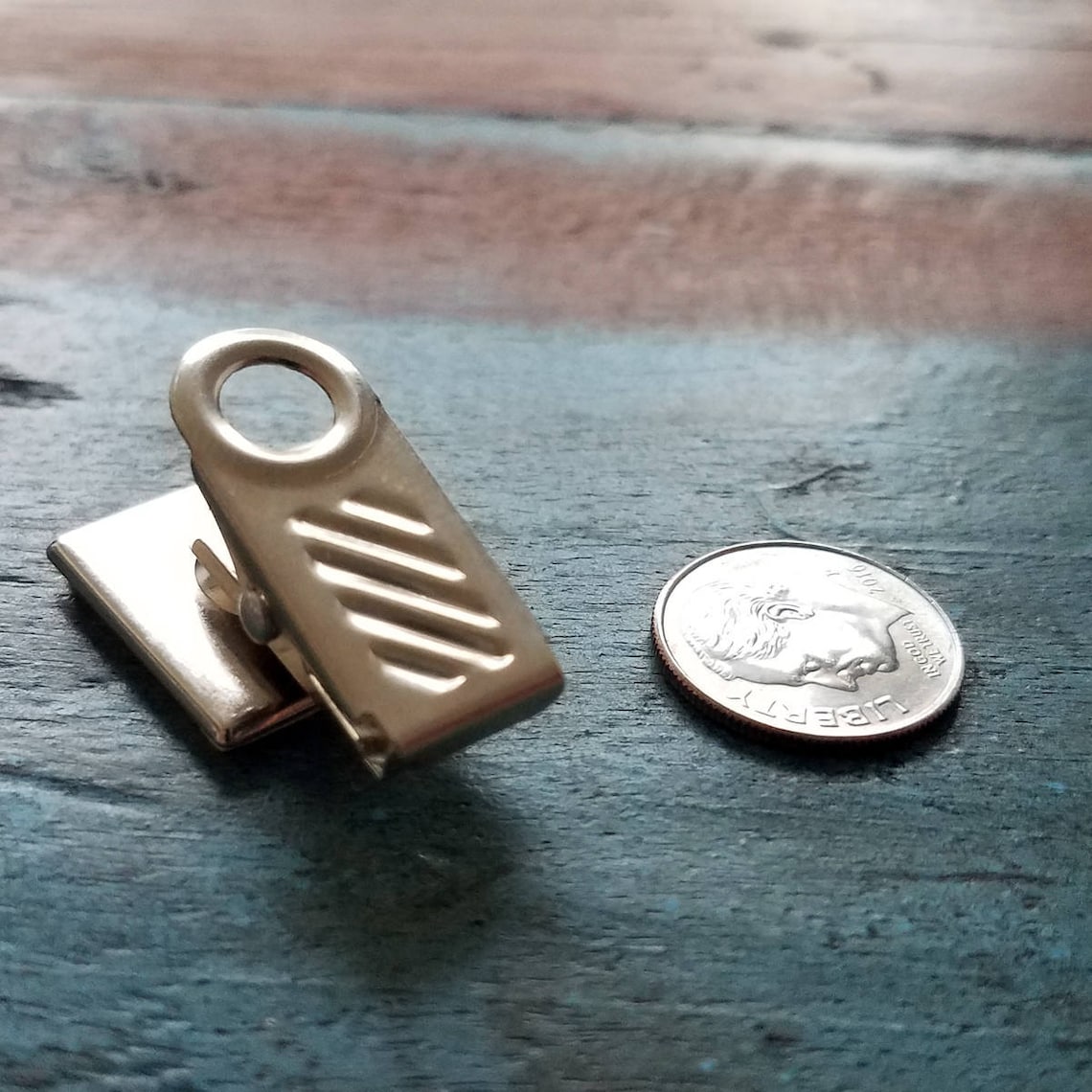 25 Bulldog Clips With Sticky Back Free Shipping Adhesive | Etsy