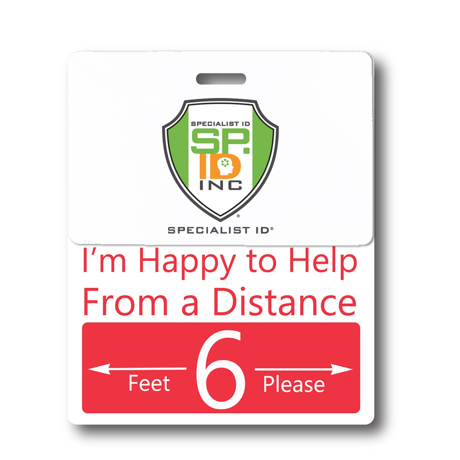 25 Pack Social Distancing Badge Buddy Free Ship Badge - Etsy