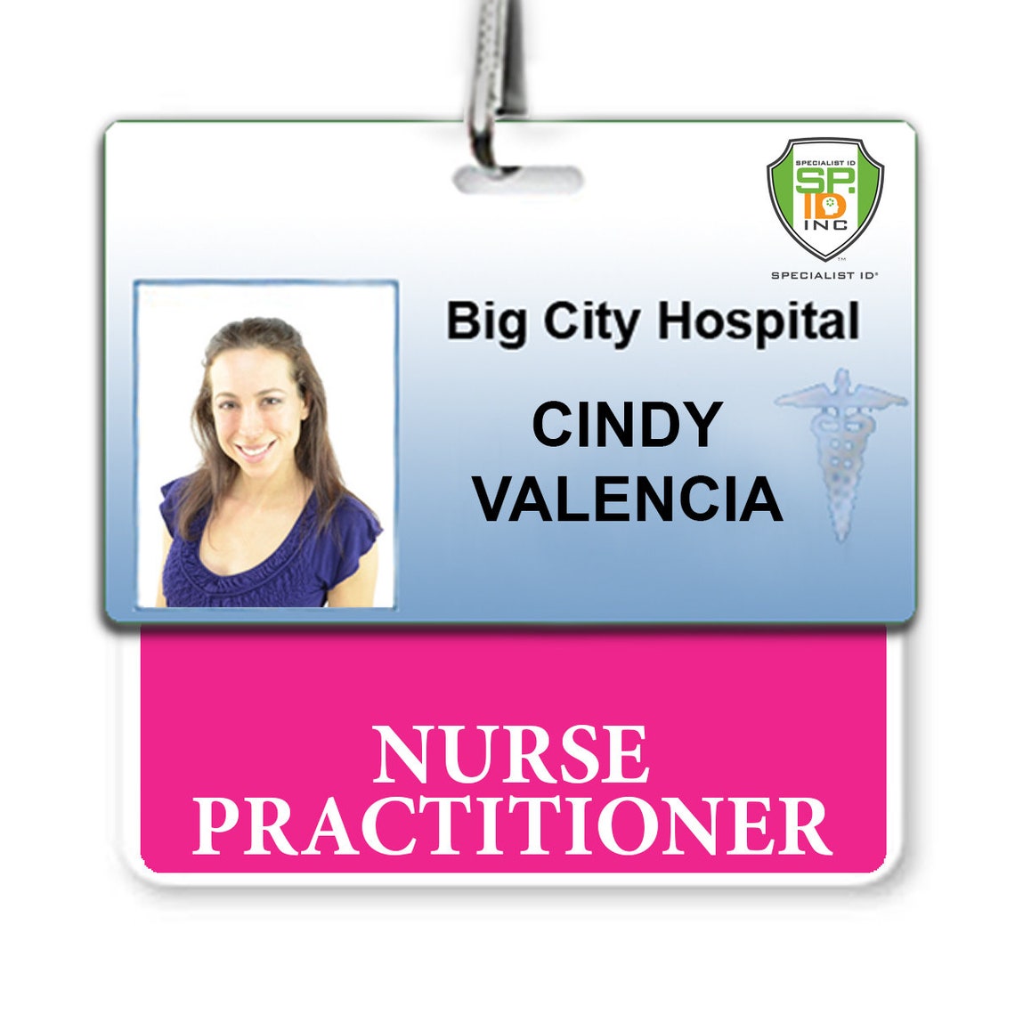 NURSE PRACTITIONER Badge Buddy - Name Badge Tag Backer for Nurse ...