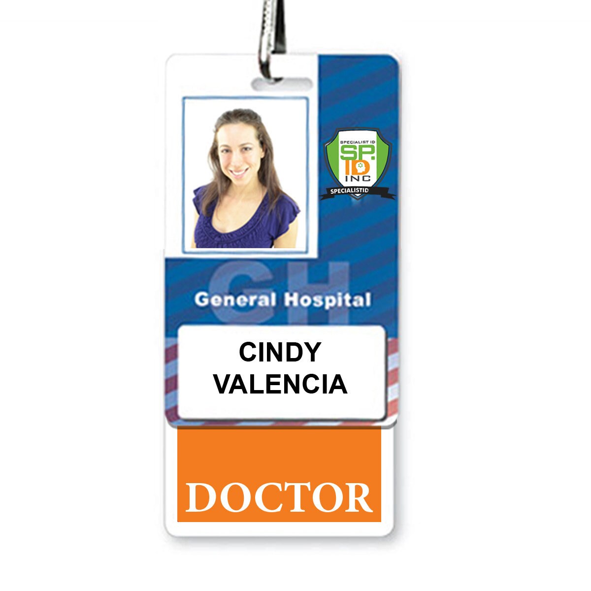Orange DOCTOR Badge Buddy - Free Shipping! - Badge Buddies for Doctors ...