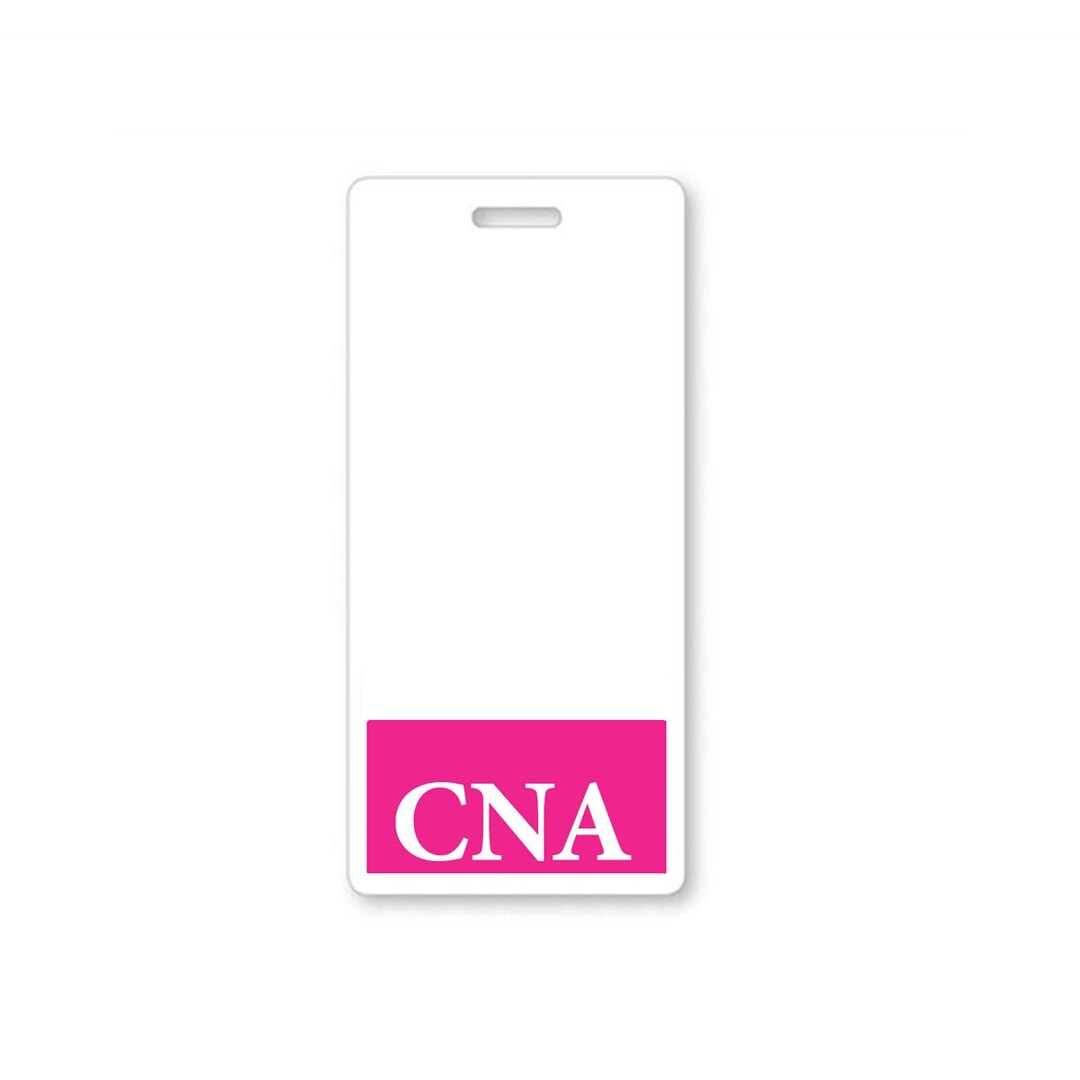 Pink CNA Badge Buddy - Free Shipping! - Badge Buddies for Certified ...