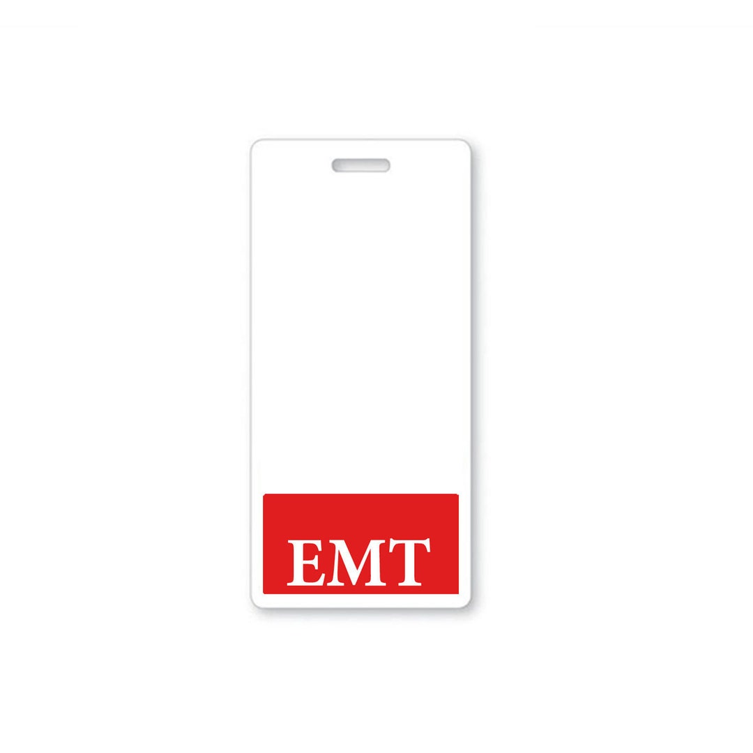 Red EMT Badge Buddy - Free Shipping! - Red Badge Buddies for Emergency ...