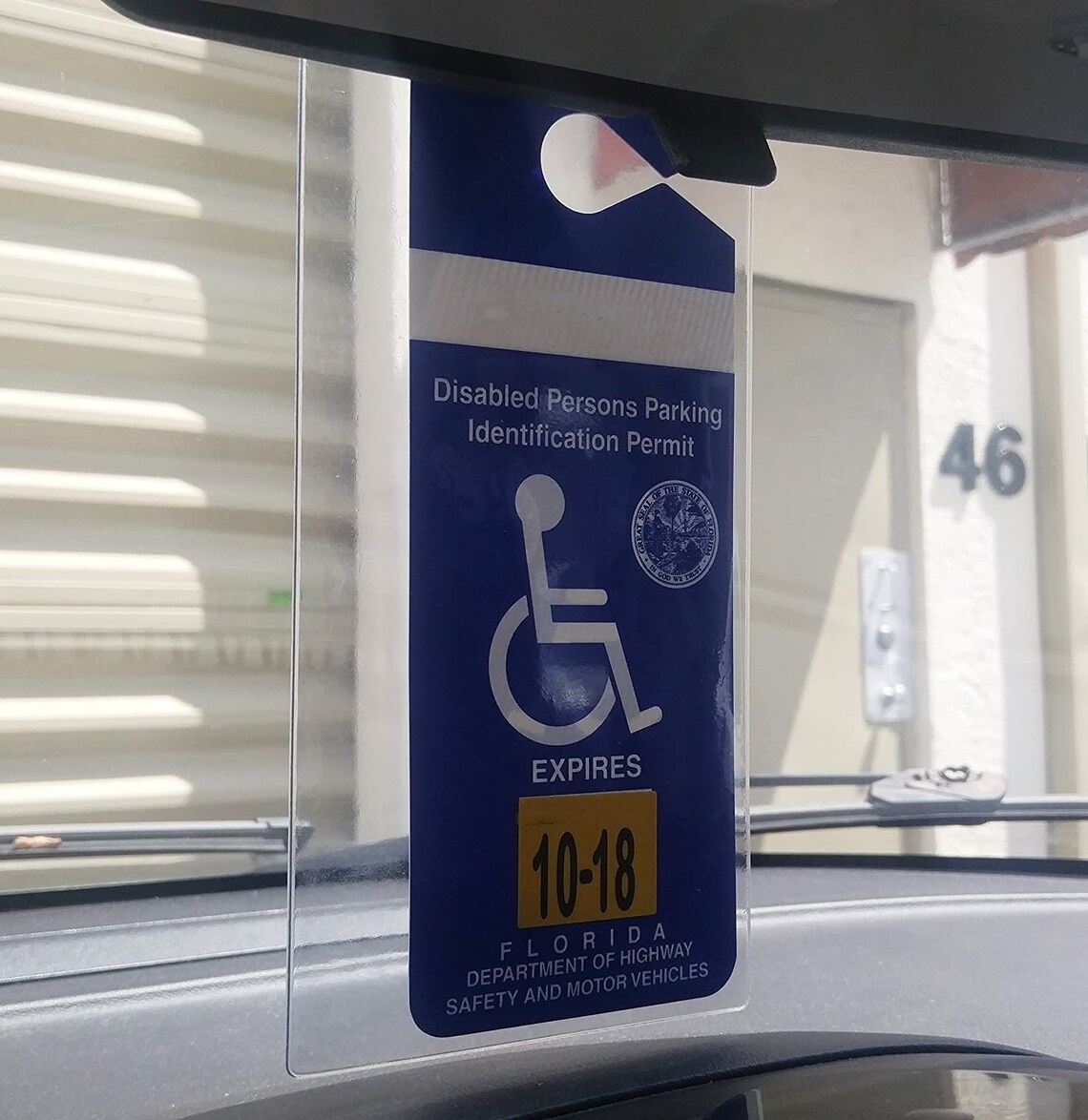 Handicap Placard Holders Free Shipping Disability Parking - Etsy
