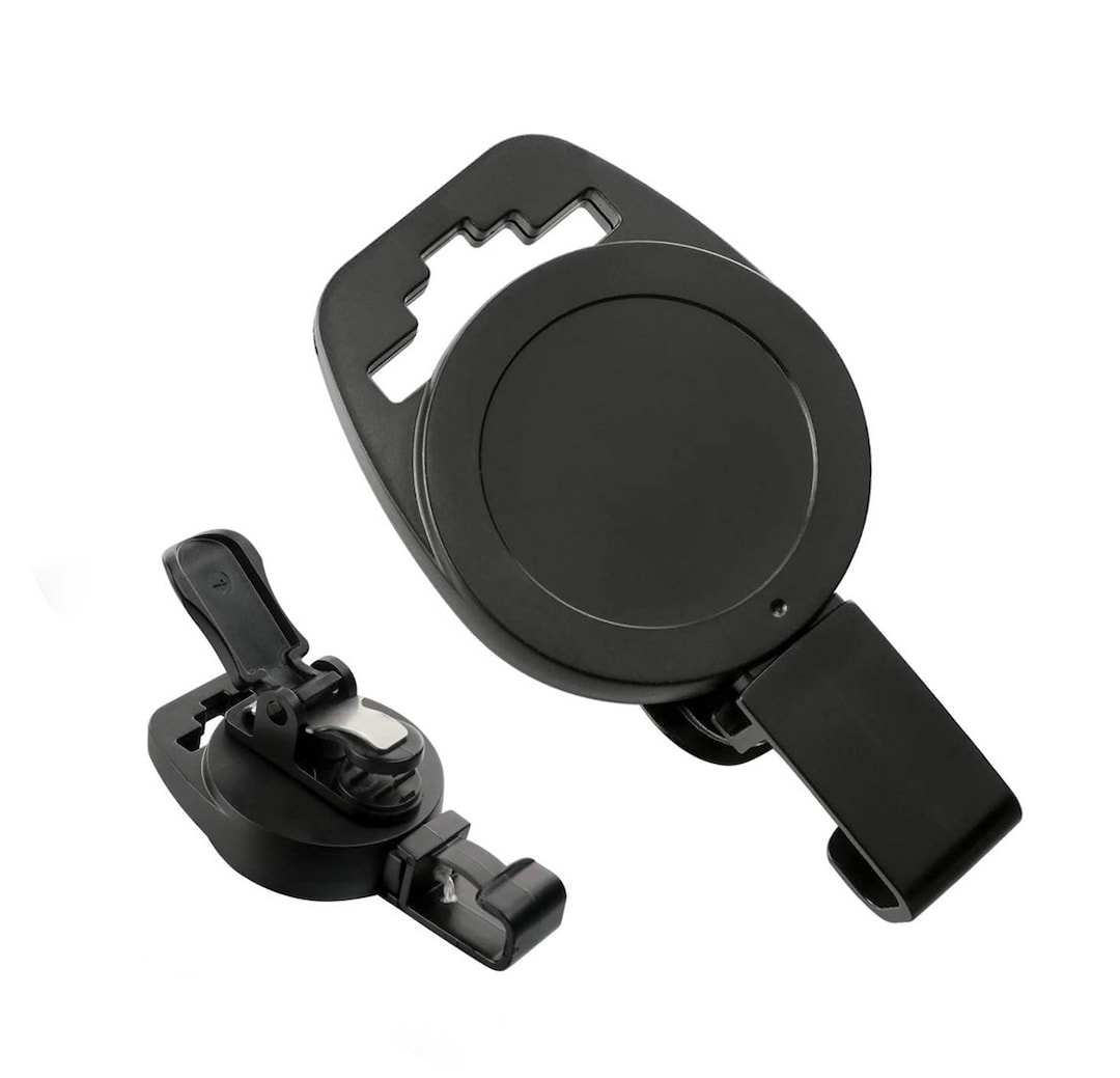 5 Pack - Black MRI Safe Badge Reels - Free Shipping!! - No Twist (360 ...