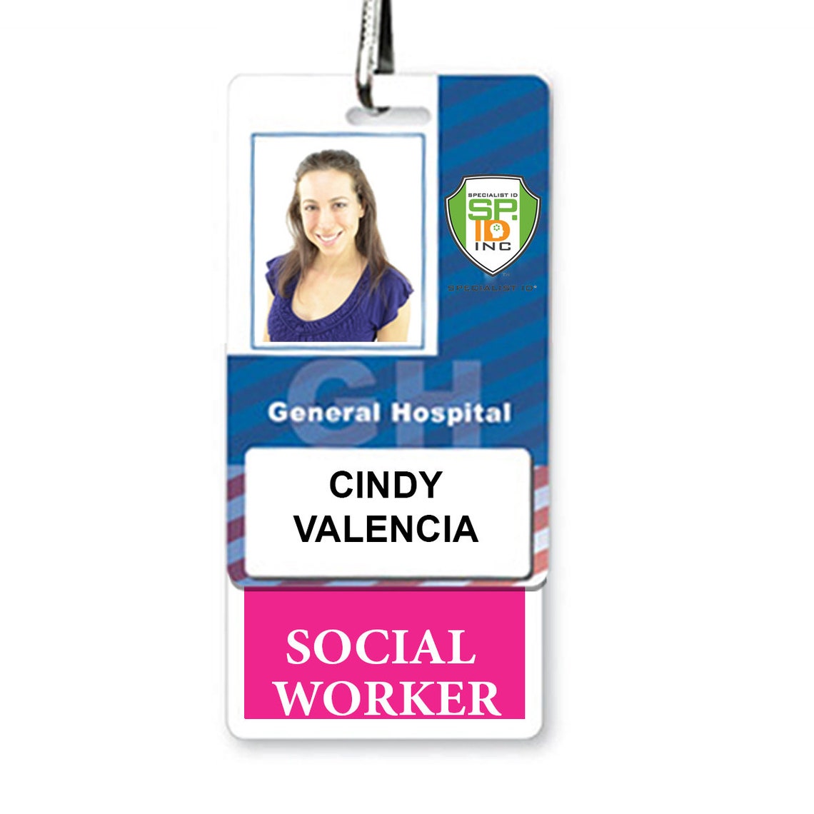 SOCIAL WORKER Badge Buddy Free Shipping Name Tag Badge - Etsy