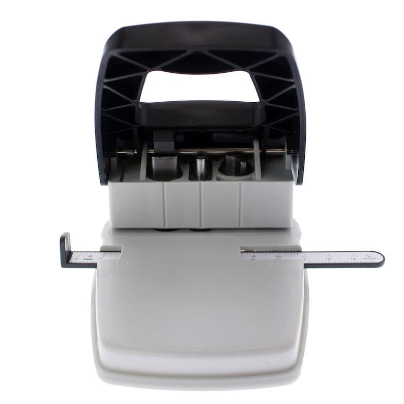 Three in One ID Card Hole Puncher With Guides Desktop Slot - Etsy