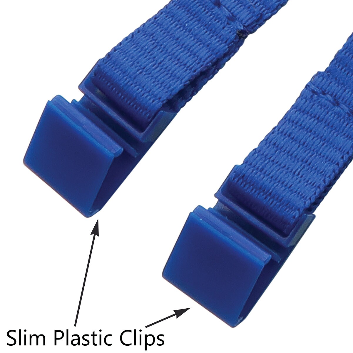 25 Pack MRI Safe Lanyards - FREE SHIPPING - Double Ended 2 Slim Clips ...