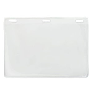 10 - 6x4 Horizontal Badge Holders - Free Ship !! - Large Clear Vinyl ...