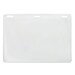 10 - 6x4 Horizontal Badge Holders - Free Ship !! - Large Clear Vinyl ...