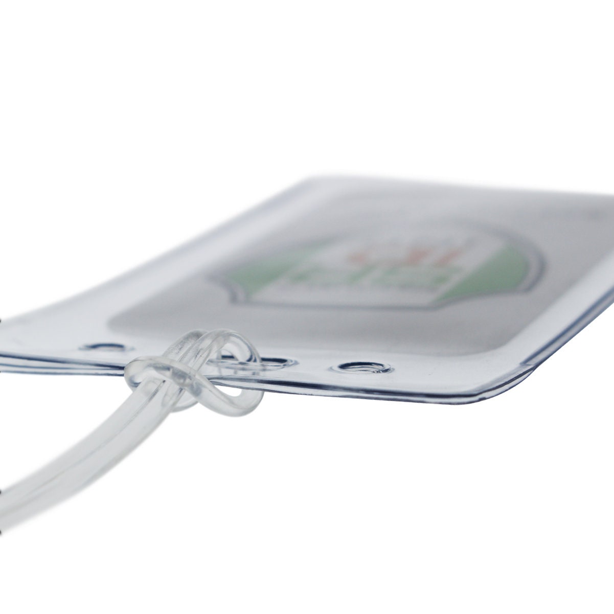 25 Clear Luggage Tags FREE Ship Backpack Bag Tags DIY - Etsy