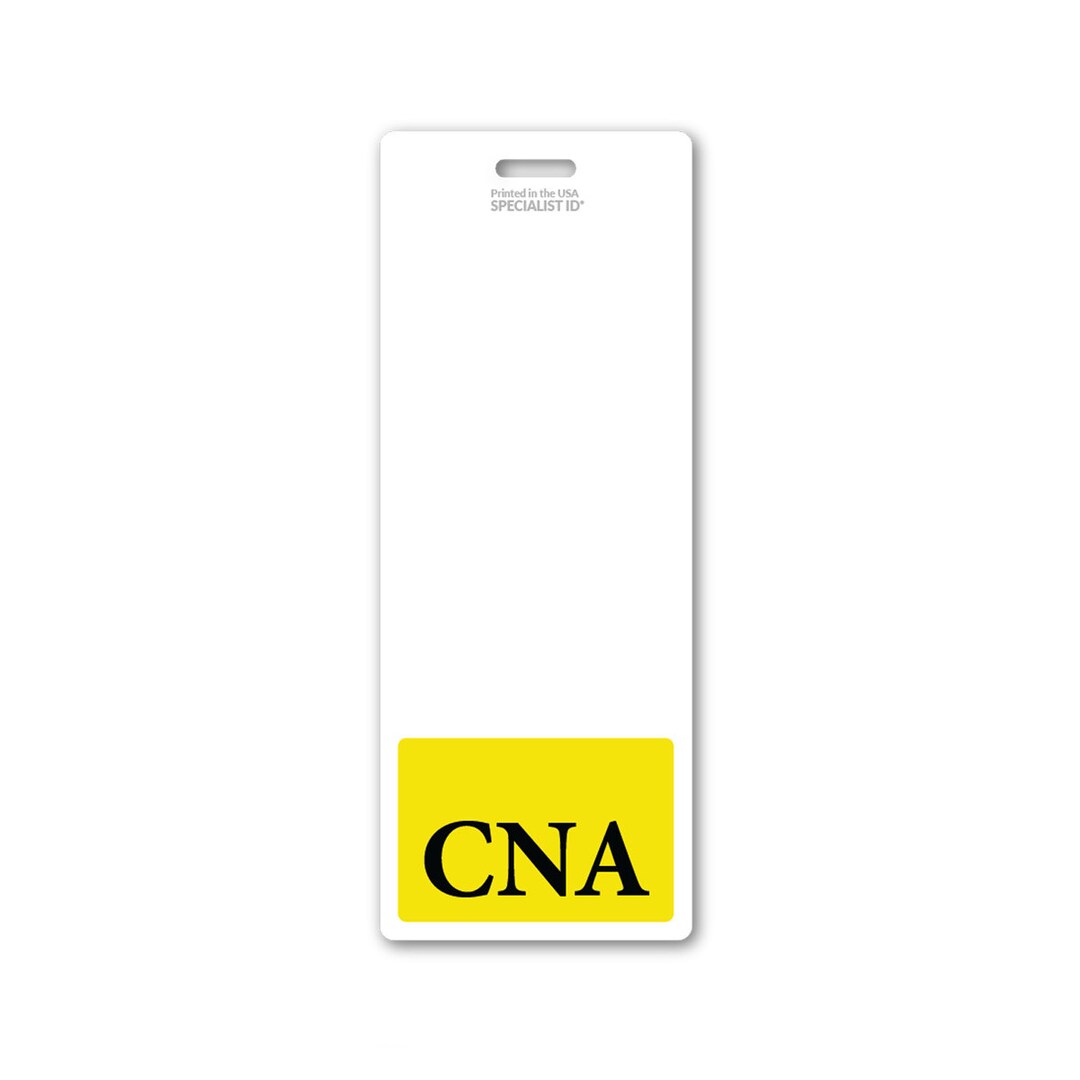 Badge Buddy CNA Vertical Extra Long - Free Ship!! - Oversized ID Badge ...