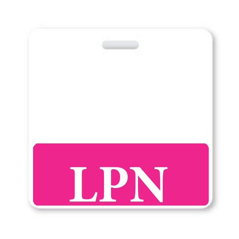Nurse Name Tag Lpn - Etsy