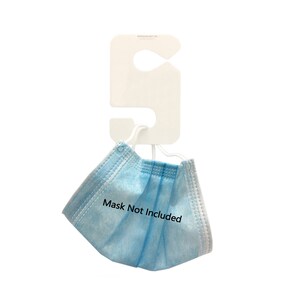 5 Pack - Face Mask Hanger for Car or Closet - Free Shipping! - USA Made ...