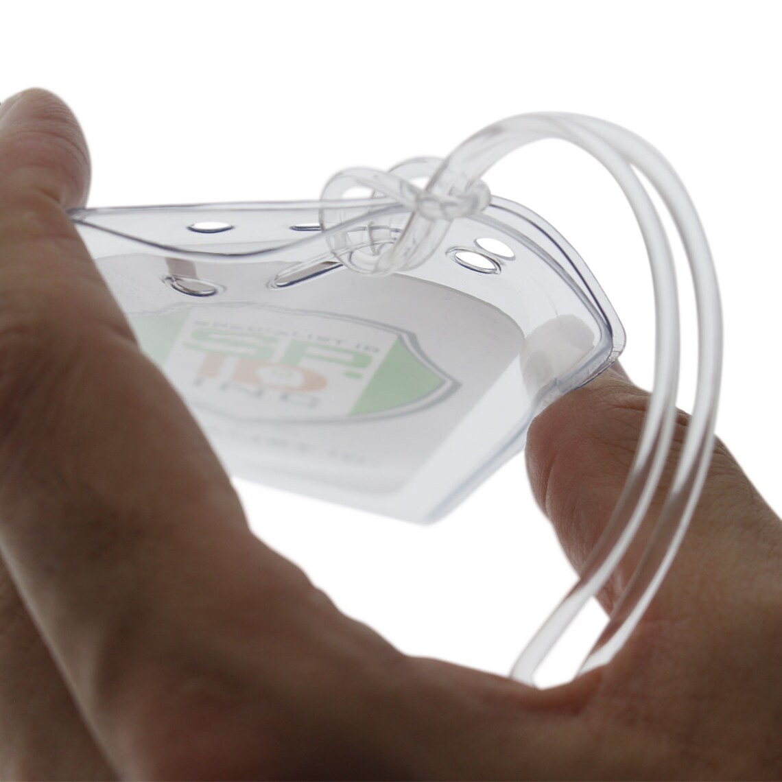 25 Clear Luggage Tags FREE Ship Backpack Bag Tags DIY | Etsy