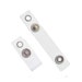 25 Clear Plastic Badge Straps Free Ship ID Holder W/ Snap - Etsy