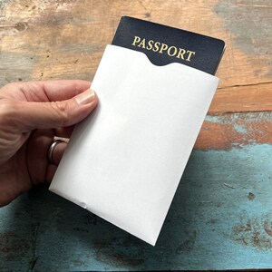 5 RFID Passport Sleeves - Free USA Shipping! - Identity Theft Passport ...