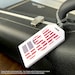 Bulk 10 Pack - Custom Luggage Tags - Add Your Logo, QR or Image ...