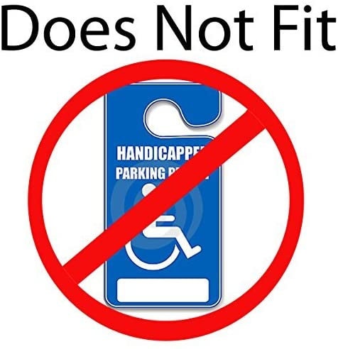 Parking Pass Hanger for Vehicle - Free Ship - Vertical Display Hang Tag ...