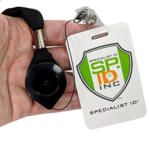 Breakaway Lanyard With Locking Badge Reel - Free Ship! - Locks in Open ...