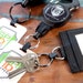 5 Black Plastic Keyring Connectors - Free Ship! ID Badge Holder or ...