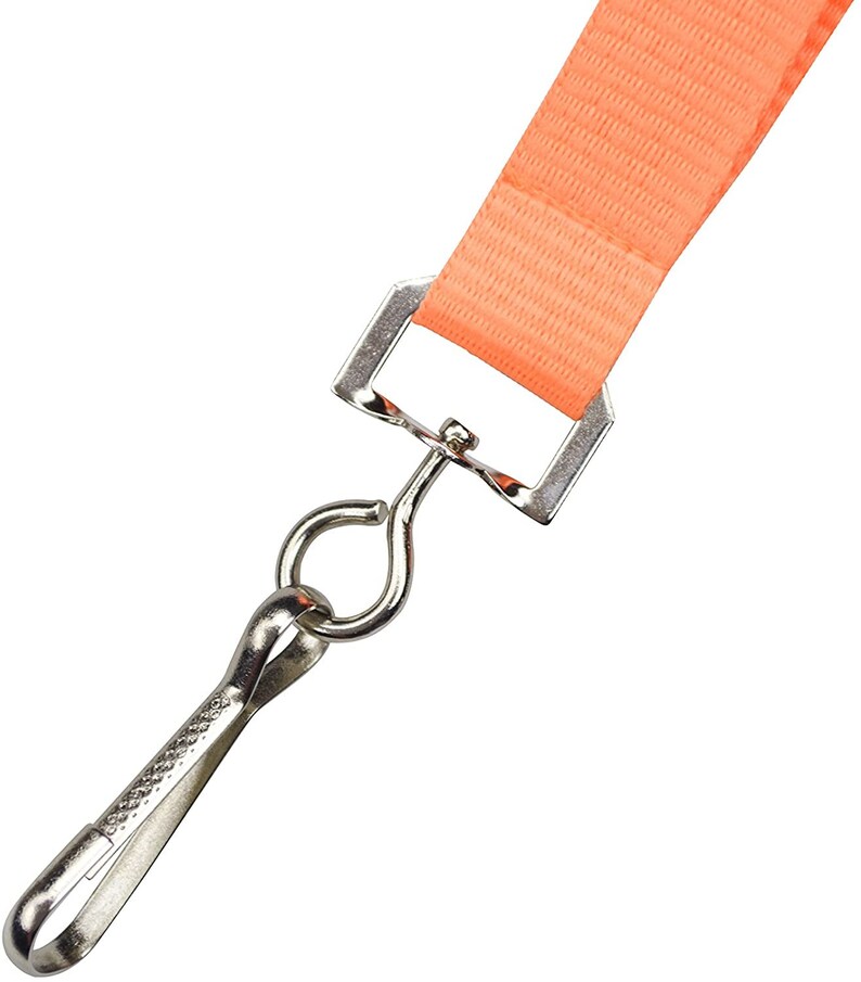 6 Pack Bright Neon Lanyards - Free Ship! Durable, Vibrant & Cute ID ...