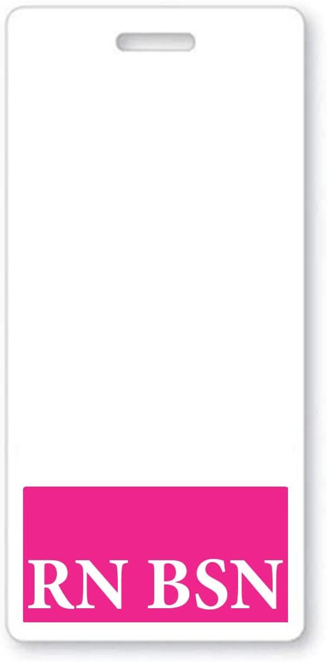 Pink RN BSN Badge Buddy Free Shipping Cute Hot Pink Badge - Etsy