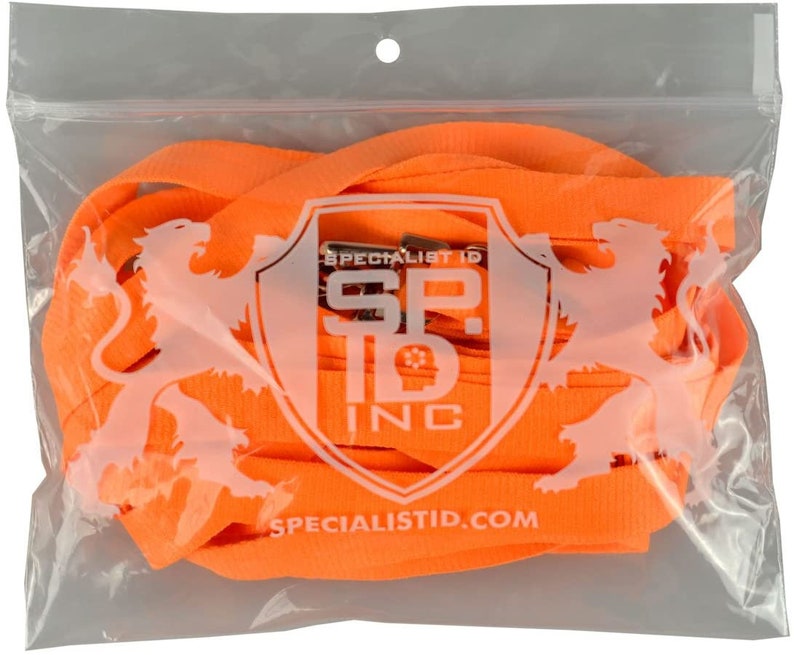 6 Pack Bright Neon Lanyards - Free Ship! Durable, Vibrant & Cute ID ...