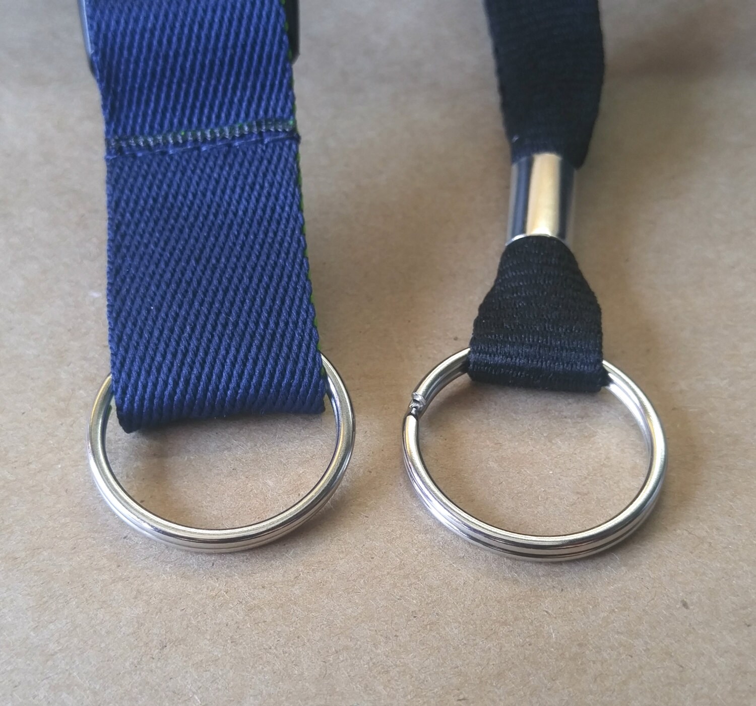 25 Large Key Rings 1 1/4 Heat Treated & Lead Free | Etsy