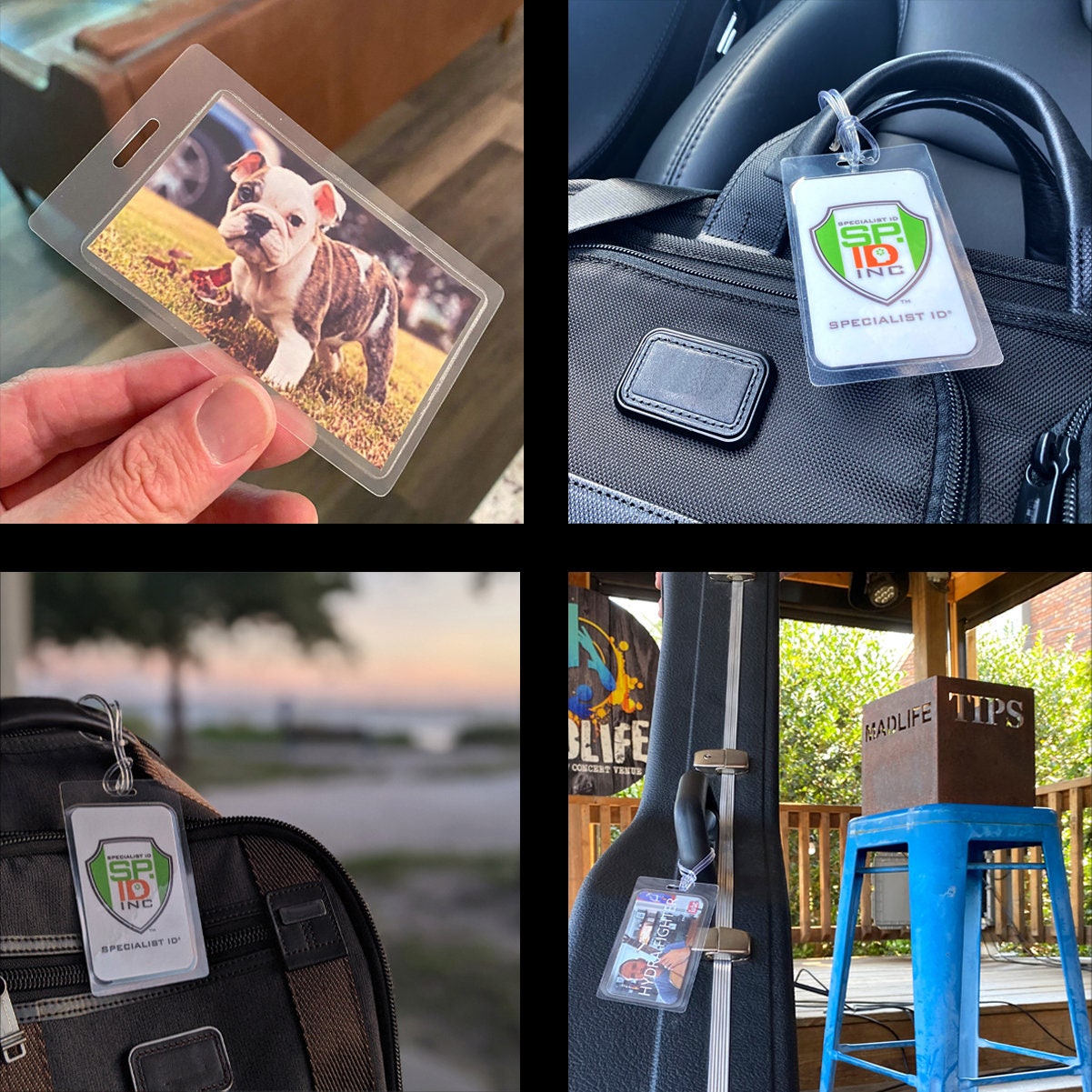 10 Pack 10 Mil Laminating Luggage Tag Slot Pouches With - Etsy